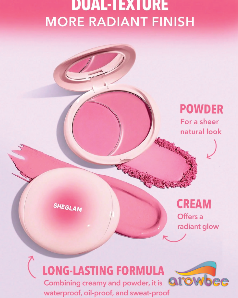 SHEGLAM Cheek 2 Cheek Blush Duo – Arowbee