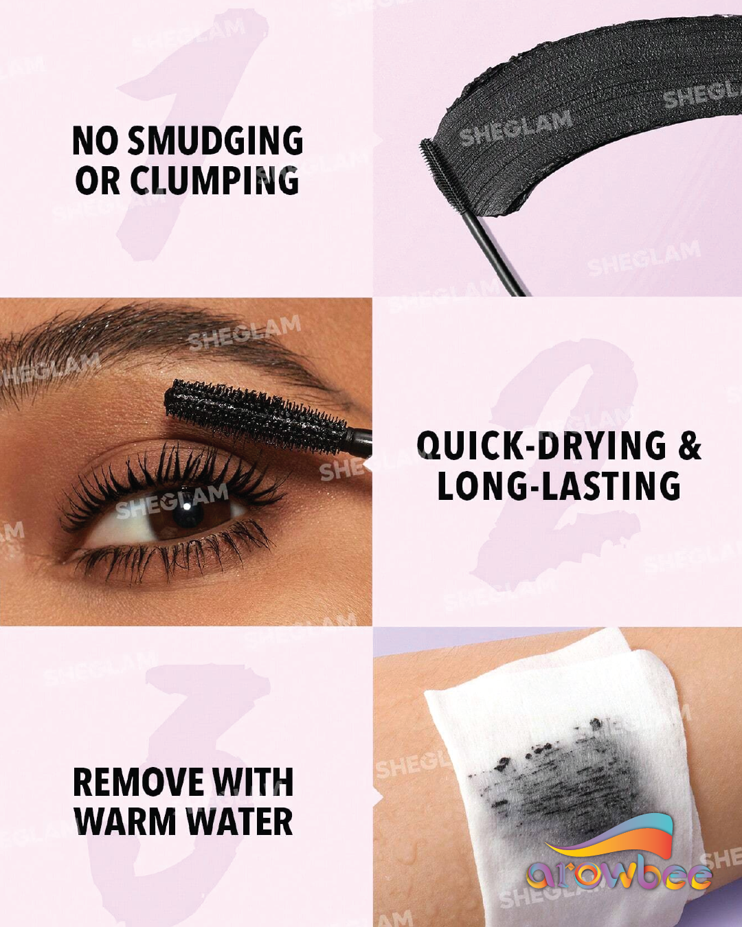 SHEGLAM Big Time Eyes Volumizing Mascara – Arowbee
