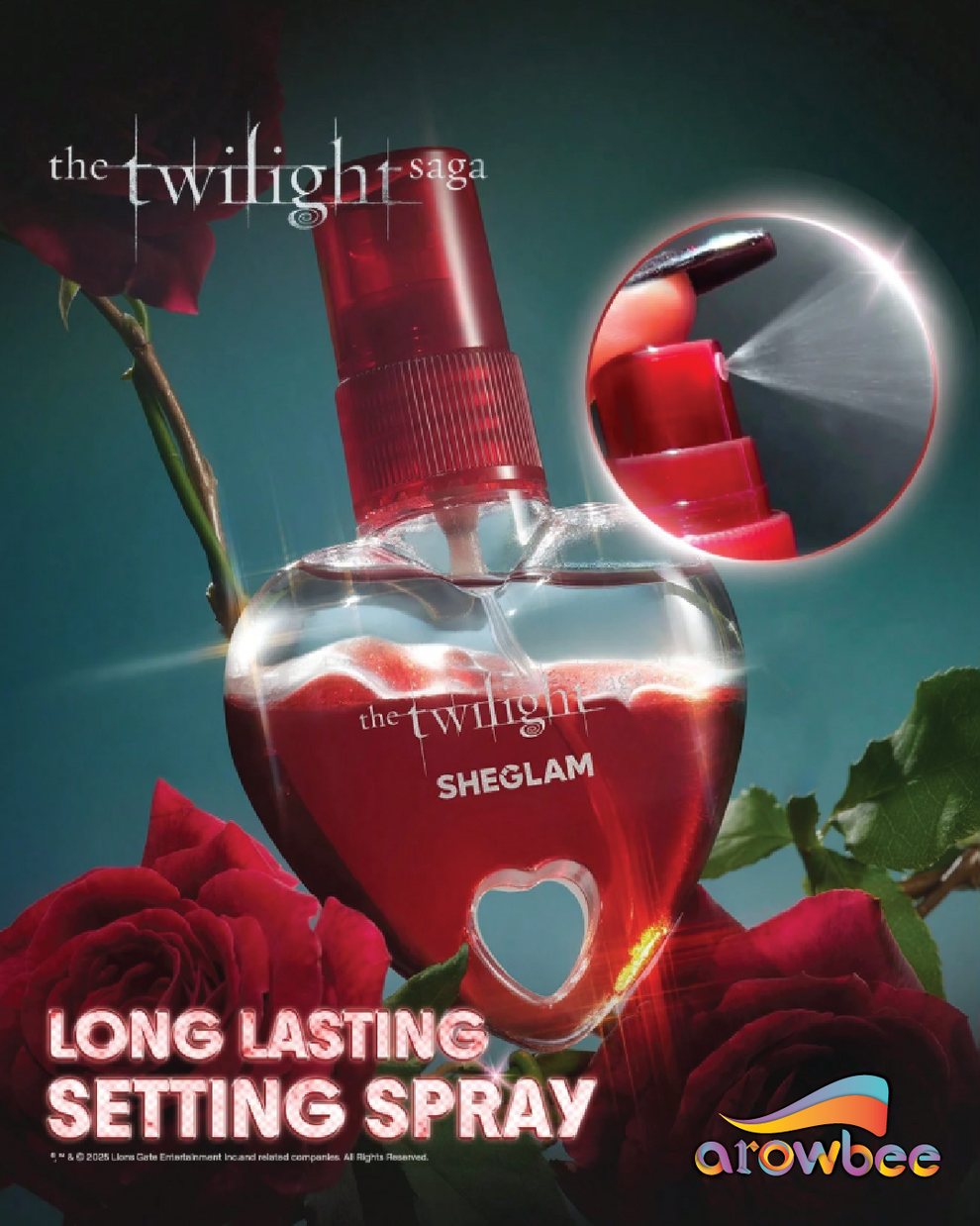 The Twilight Saga X SHEGLAM Forever Setting Spray – Arowbee